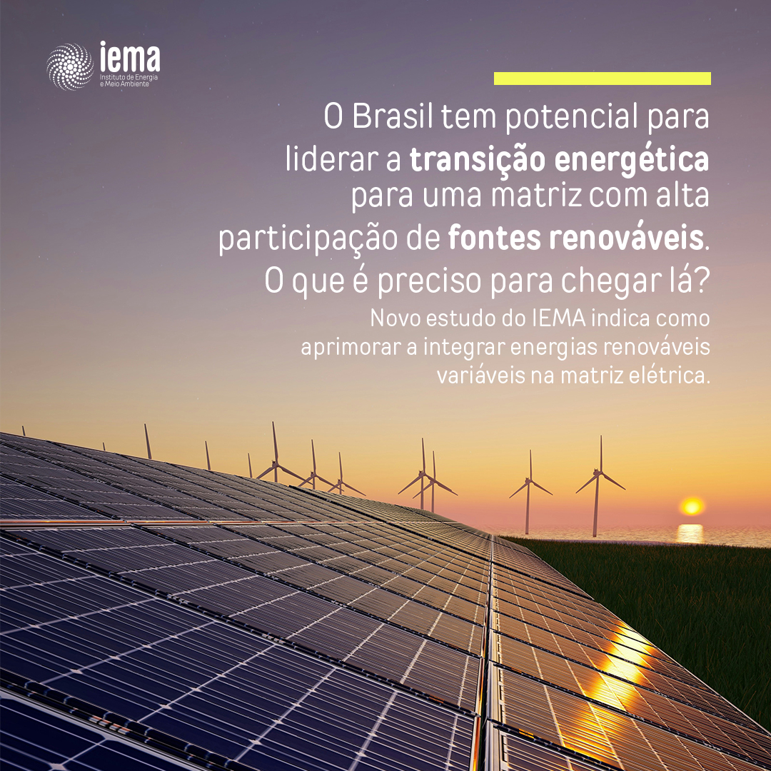 É possível integrar a crescente energia renovável à atual matriz elétrica brasileira, mostra ...